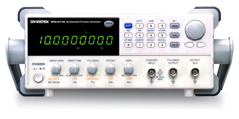 GW Instek SFG-2110 Used Rental Calibration New - TestUnlimited.com