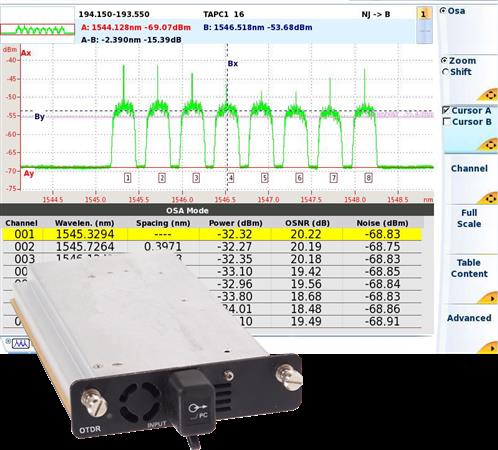 VIAVI OSA-110 Used Rental Calibration New - TestUnlimited.com